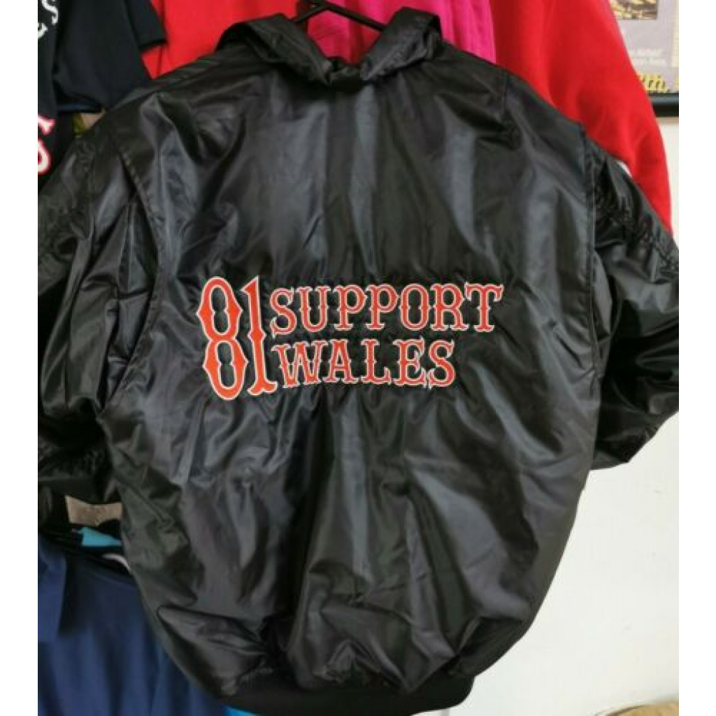 Support 81 wales bomber jacket - Hells Angels Wales - South West